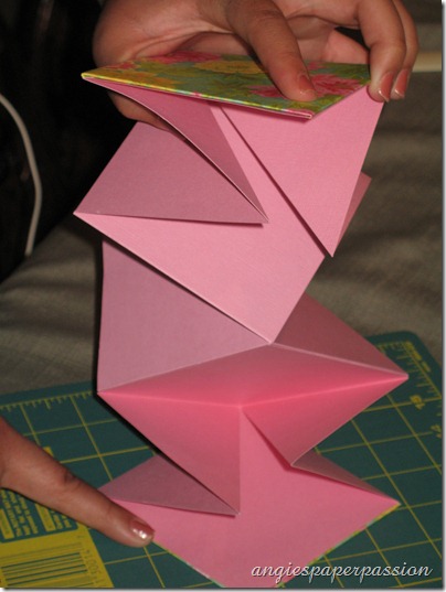 Angie's Paper Passion: Origami Folded Mini Album